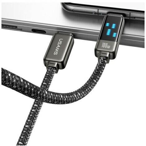 SAMS USBC-zu-USBC-Kabel, 100 W, 12 m, Meteor-Serie