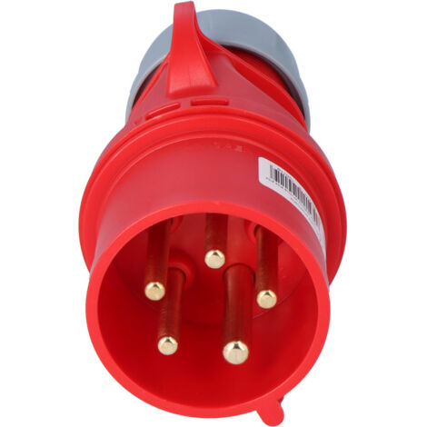 Tragbarer Netzstecker für Kabel 32A 5P 400V 6h IP44