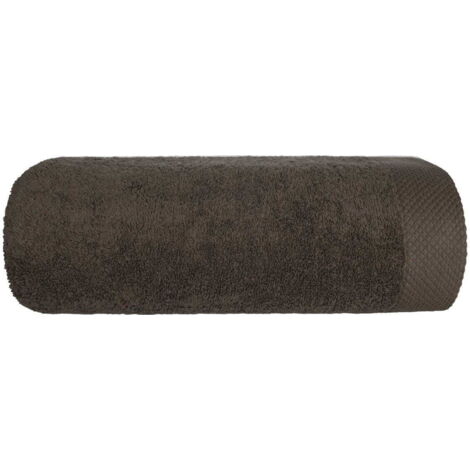 Handtuch 70x140 Boho dick braun 100% Baumwolle 500g weich Premium