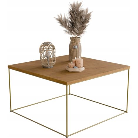 Satz von 5K-6K Lancelot Golden Oak Square Wire Tischen