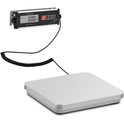 Post-Plattformwaage für Briefpakete mit externem LCD 35,5 x 40,5 60 kg ...