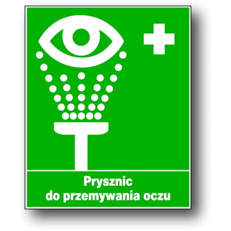 ZIO-6 Schild - Augendusche