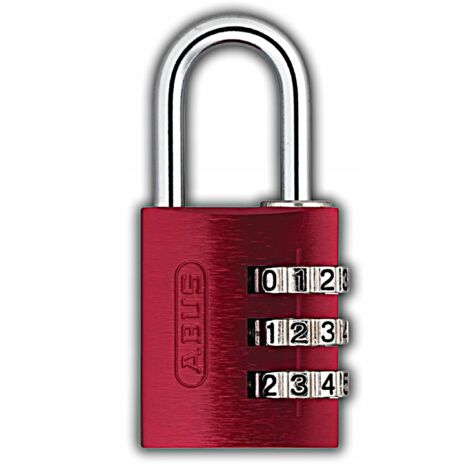 ABUS CODE ZYLINDER VORHÄNGESCHLOSS FÜR FITNESSSTUDIO SCHWIMMBAD GEPÄCK ...