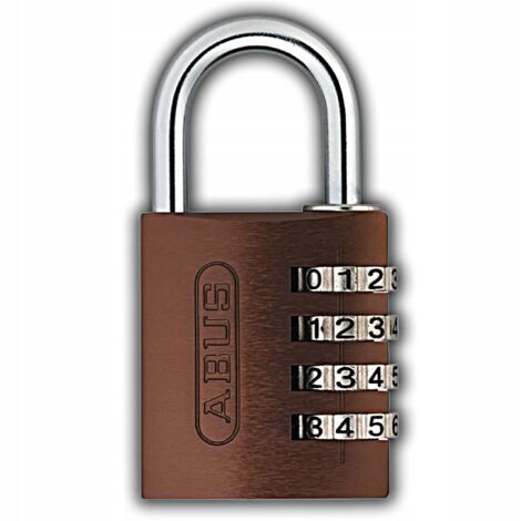 ABUS CODE ZYLINDER VORHÄNGESCHLOSS FÜR FITNESSSTUDIO SCHWIMMBAD GEPÄCK ...