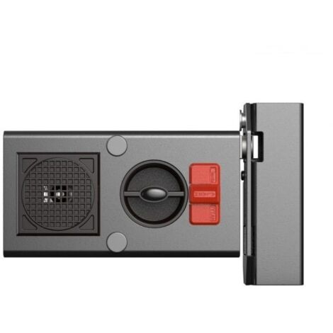 GERDA LOCK TYTAN ZE1 MIT ALARM GRAPHIT INNEN RECHTS MIT SCHLOSS