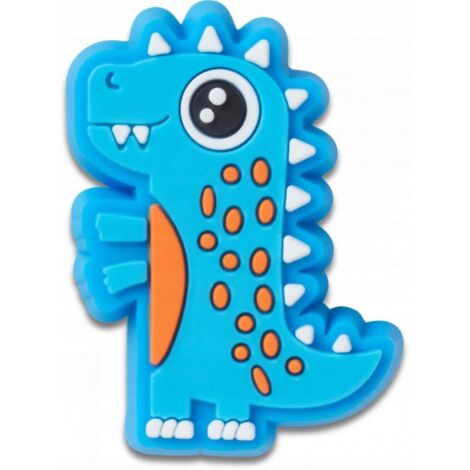 CROCS JIBBITZ NO SIZE Blauer Dino-Typ