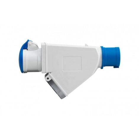 Campingadapter - 16A/3P Stecker, 16A 3P Steckdose, 230V IP44 Steckdose
