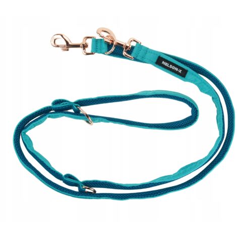 NELSON-X GOLDIE 3 M/1,5 MITTLERE KARABINER-LEINE, POLITURPRODUKT