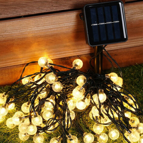 100x Solar Garten Lichter Outdoor Girlande String Lichter