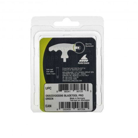 Rollerblade BLADETOOL Pro Inline-Skate-Schraubenschlüssel, 4 mm Inbusschlüssel, T25 Torx