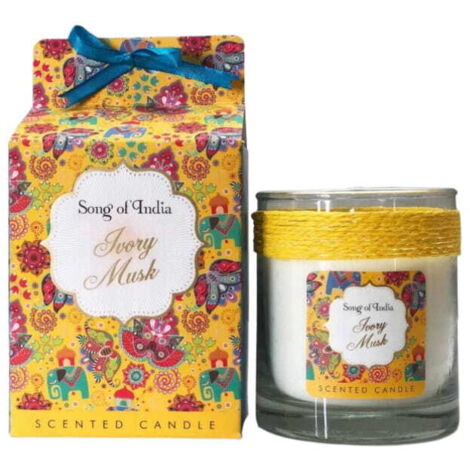 Sojakerze im Glas MOSCHUS 200g Little Pleasures Song of India