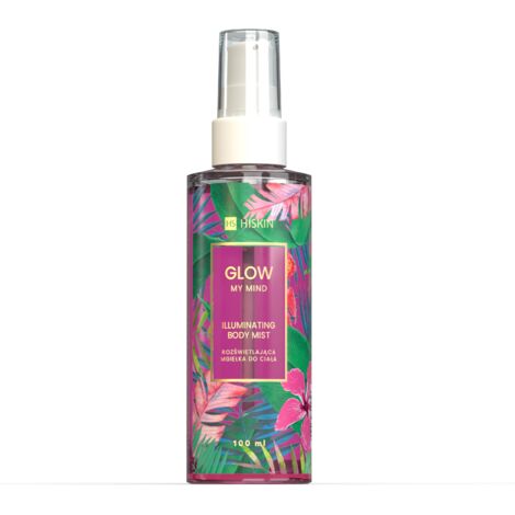 HISKIN Glow My Mind Illuminating Body Mist Pink 100 ml