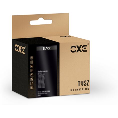 OXE Tintenpatrone HP 655XL, Schwarz, wiederaufbereitet (zeigt ...