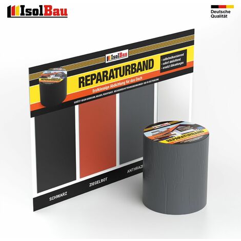Reparaturband 10m Selbstklebendes Bitumenband Aluband Dachdeckerband ...