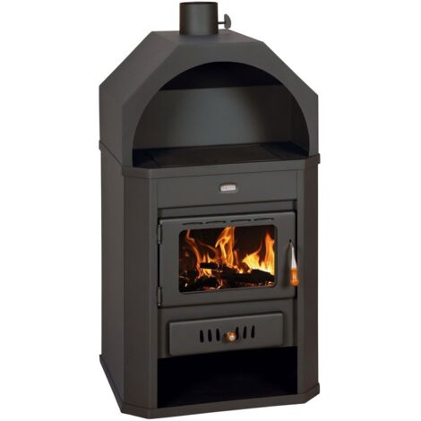 Prity – Poêle à bois 15,9 kW – Rendement 73,6 % – Émissions CO 919 mg ...