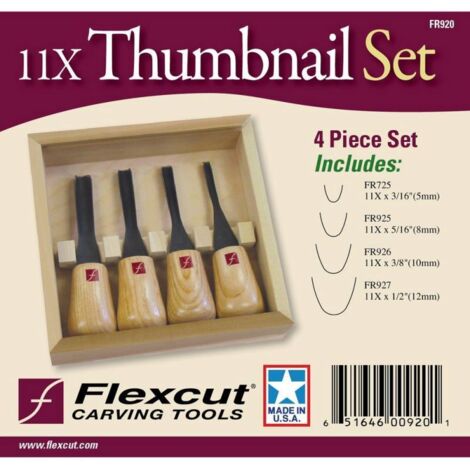 Gouges / Couteaux Flexcut pour la sculpture sur bois FR920