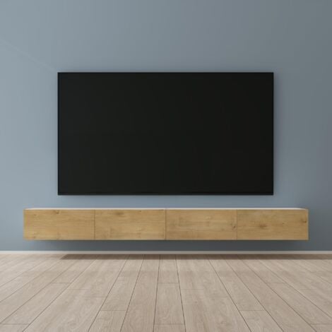 Mai & Mai Meuble TV Suspendue Armoire avec Soft-Close Table TV pour le ...