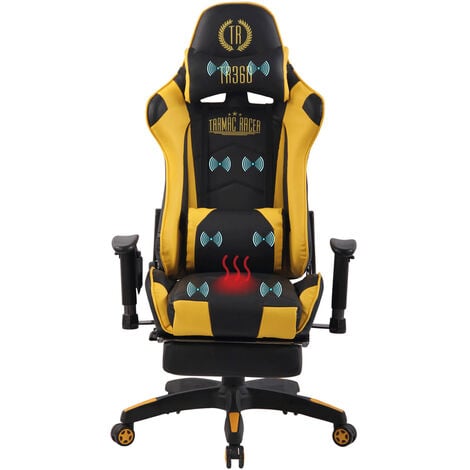 Fauteuil de Bureau Turbo XFM Noir / Jaune