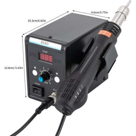 858D SMD Heißluft-Reworkstation Heißluft-Lötstation Löten Löten 700W