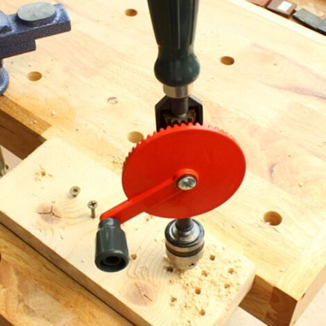 Handbohrersatz, 3/8 (1,5–10 mm) Zoll Handbohrer, Doppelritzel ...