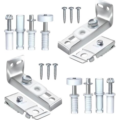Kit binario per porta a soffietto, 2 set di parti di ricambio per ...