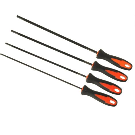 Set di 4 lime per motosega, lima per catena di motosega, lima per ...
