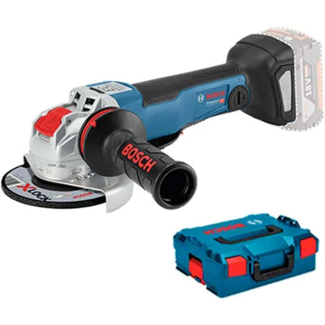 Meuleuse d'angle BOSCH PRO 18V X-LOCK Ø125mm + coffret L-BOXX GWX 18V ...