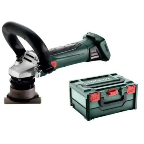 Affleureuse METABO 18V + coffret METABOX KFM 18 LTX 3 RF (sans batterie)