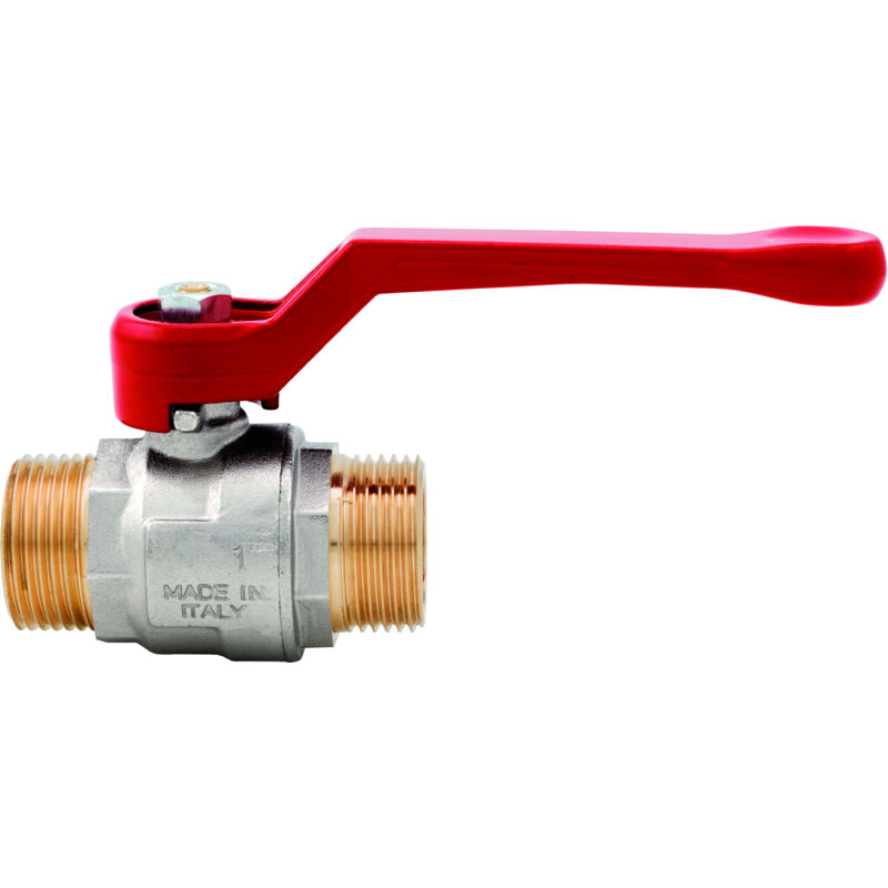 V lvula de esfera - Lat n - M/M - Maneta mariposa roja 20X27