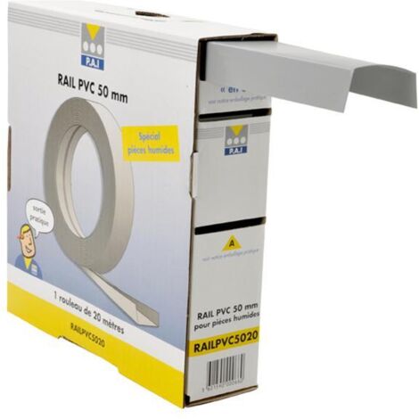 Riel de PVC para evitar la humedad por capilaridad - 20ml x 50mm