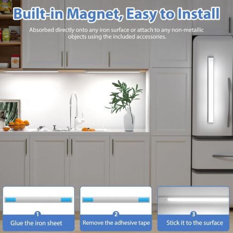 Lampe Placard , Eclairage LED Rechargeable USB Interieur Placard , Sans ...