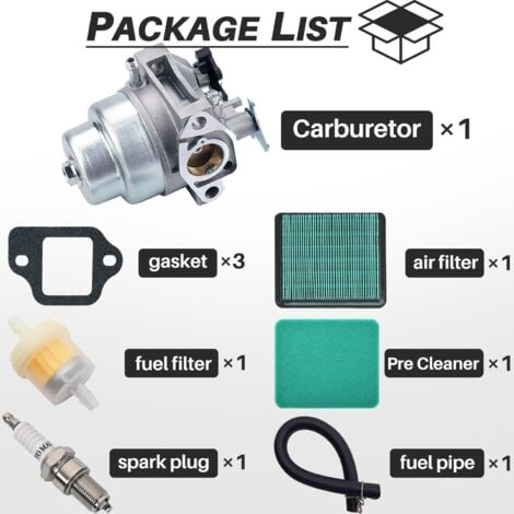 Carburateur pour Honda GCV160 GCV135 GC160 GC135 GCV160-OHC Moteur et Tondeuse, Accessoires ...