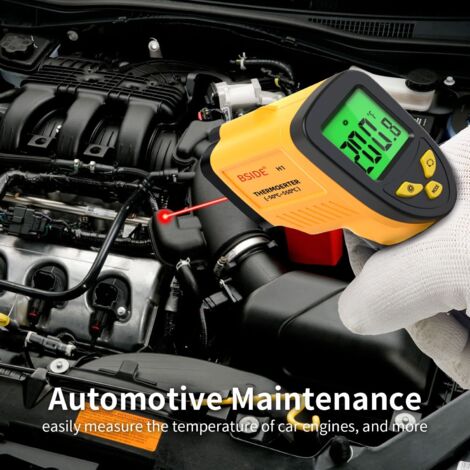 BSIDE H1 Thermomètre Infrarouge Numérique -58℉1022℉(-50℃550℃) Pistolet ...