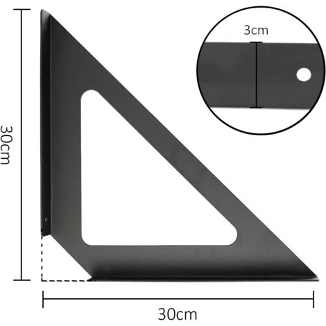 Equerre Etagere, Equerre Etagere Murale Angulaire de Fixation Angle ...