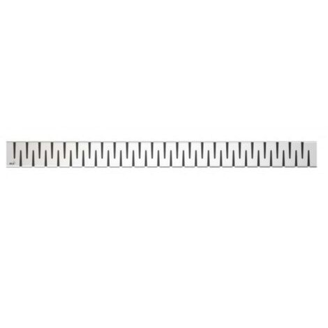 Alcadrain Rejillas - Rejilla para plato de ducha lineal 85 cm, acero ...