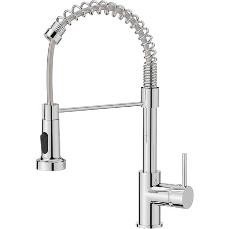 Kitchen Tap, Spring Kitchen Sink Mixer Taps, Commercial Faucet Single ...