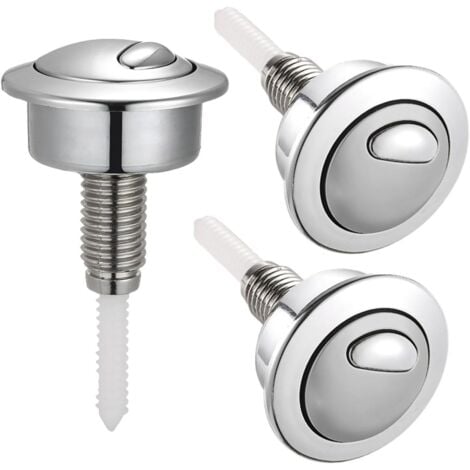 Set of 3 Dual Flush Toilet Cistern Push Button for Siamp for Optima 49 ...