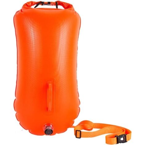 Open Water Swimming Buoy, Pull Buoy, Swimming Buoy with Waterproof Bag ...