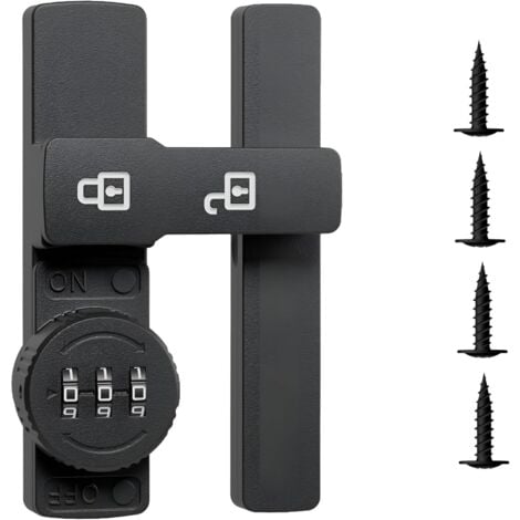 Digit Code Lock, Cabinet with Secret Code, Zinc Alloy Security Door Lock