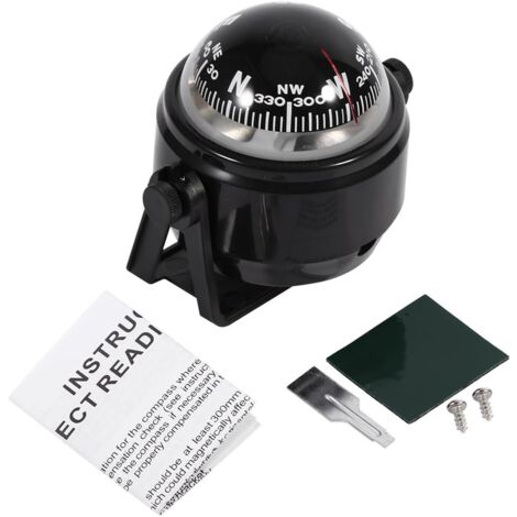 With Luminous Compass Guide Ball Adjustable Magnetic Declination Angle ...