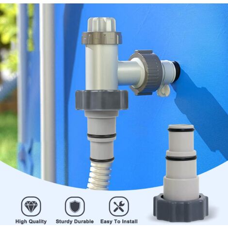 Swimming Pool Hose Adapter, 2PCS Swimming Pool Adapter with Female ...