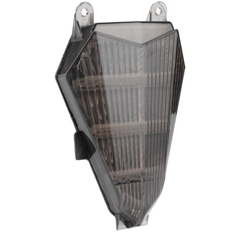 Motorcycle LED Tail Light with Turn Signals Smoke Lens Fit for Yamaha ...