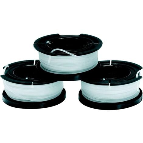 Pack of 3 Replacement Spools for Strimmers - Reflex Plus Self-Unwinding ...
