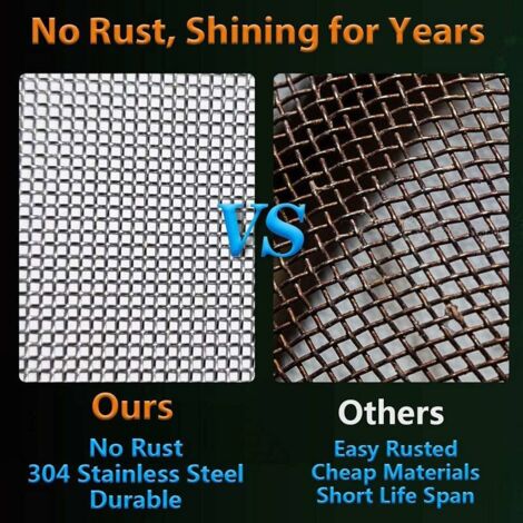 3pcs 2130cm filter grid, stainless steel plate grid, metal grid, fine ...