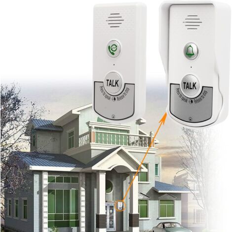 Wireless Doorbell, 1000 Meters Waterproof Doorbell Electronic Chime ...