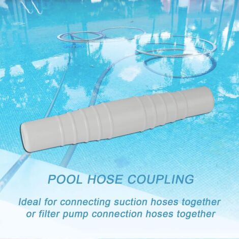 Inflatable or Ground Swimming Pool Hose Connector Adapter for Ø 32-38 ...