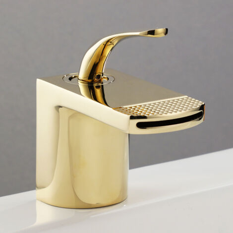Waterfall Basin Faucet Household Bathroom Hot and Cold Faucet Creative ...