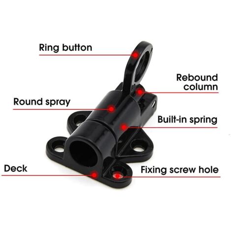 Automatic Door Lock, 6 Pieces Aluminum Door Lock, Window Lock, Small ...