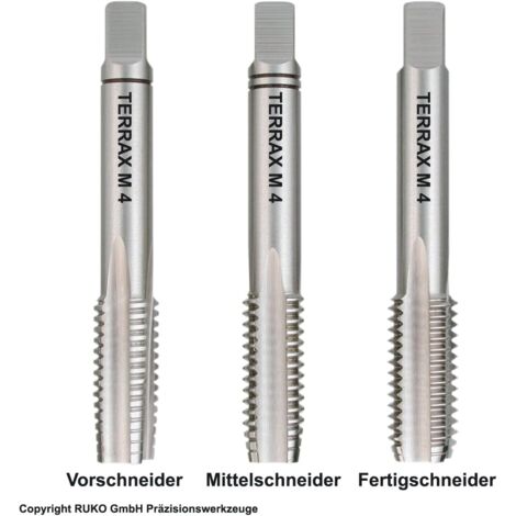 Hand tap set - Standard 352 - M4