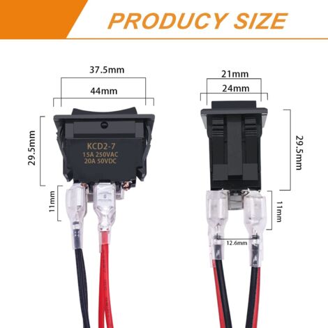 12v Polarity Reversing Switch 3 Position Momentary DC Motor Control ...